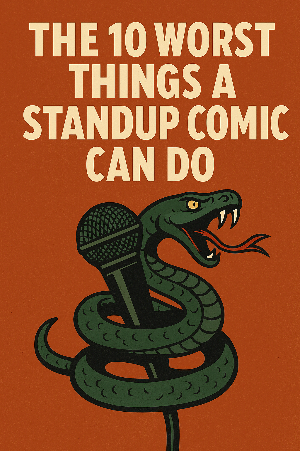 The 10 Worst Things a Standup Comic Can Do (That Aren’t Bombing) | by ...