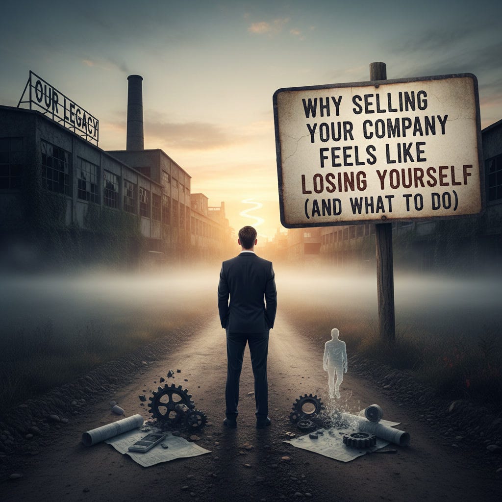 Why Selling Your Company Feels Like Losing Yourself (And What To Do ...