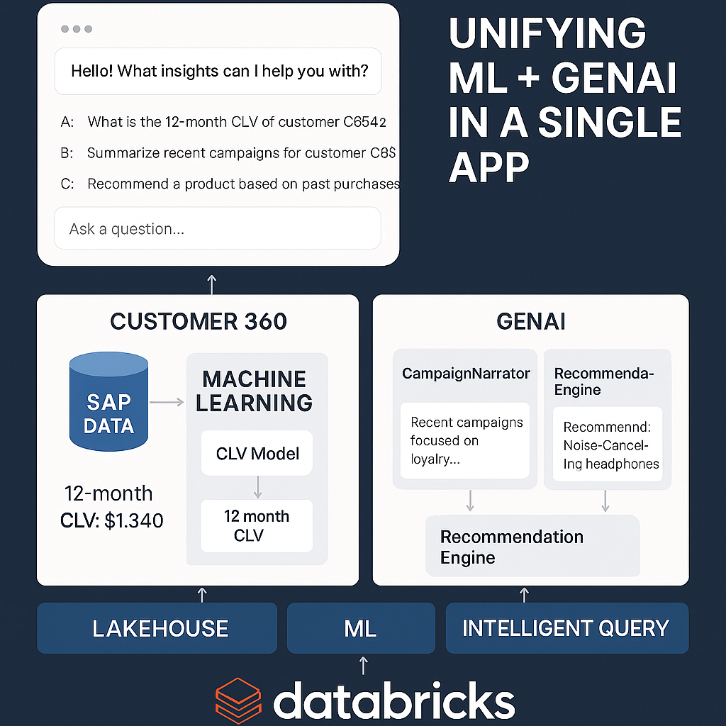 100 Days of Data Engineering on Databricks Day 89: Unifying Machine Learning and GenAI in a ...