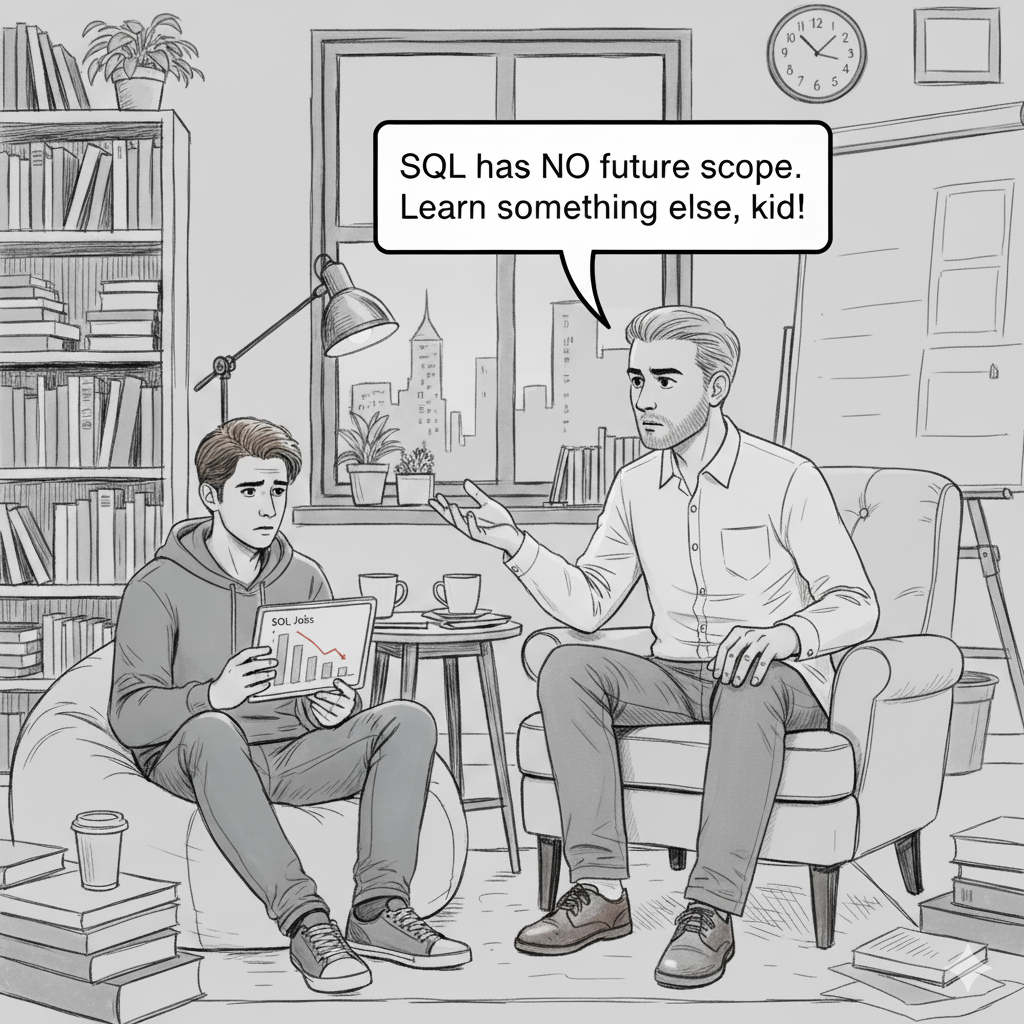 🚫 “Stop studying SQL, it won’t take you far”🤦‍♂️ Dumbest advice I ever gave! | by Sahil Alam ...