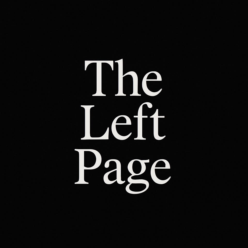 Why “The Left Page”?. Because not everything in life is as… | by The ...