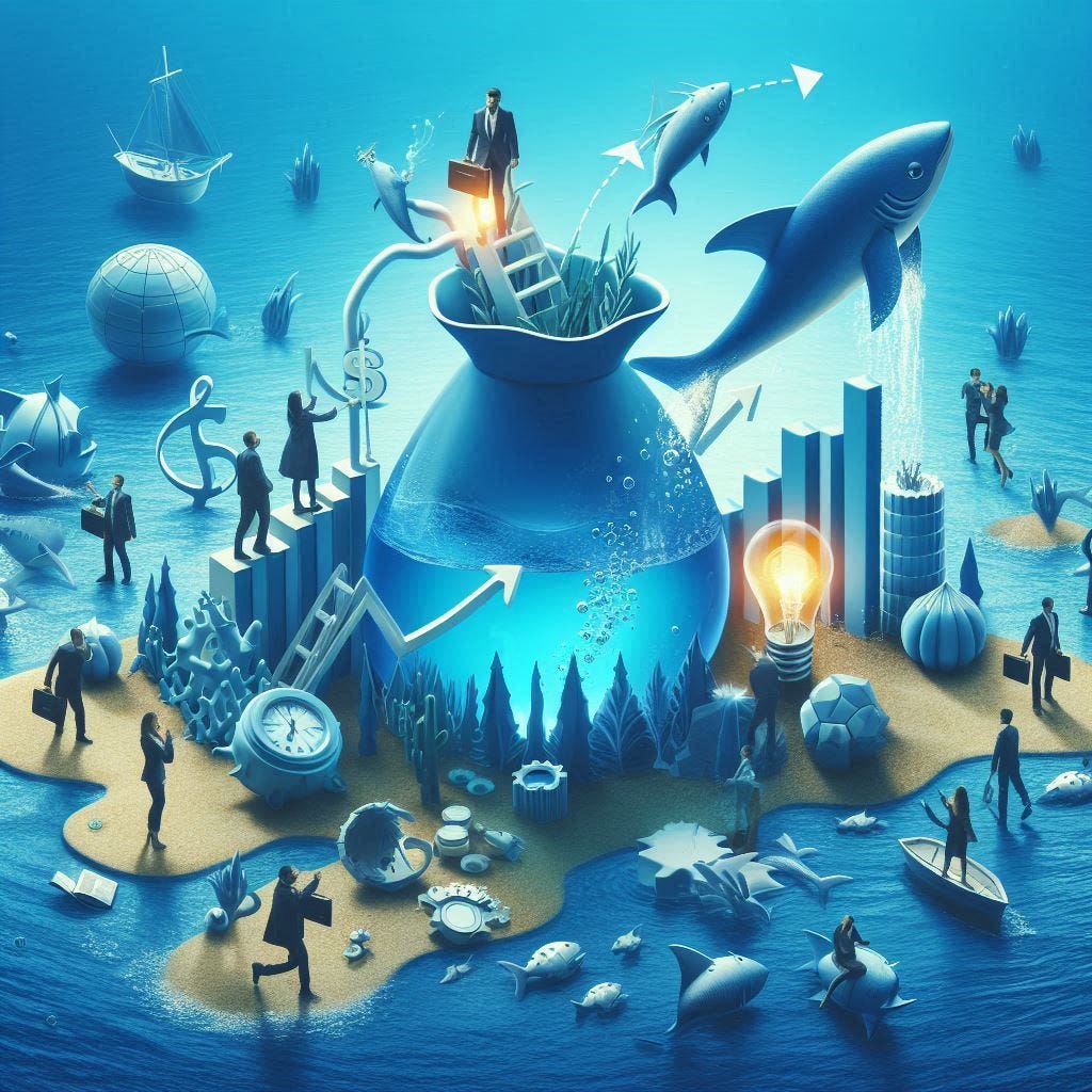 Growth Strategies Blue Ocean Strategy | by Kazem Spahi | Nov, 2024 | Medium