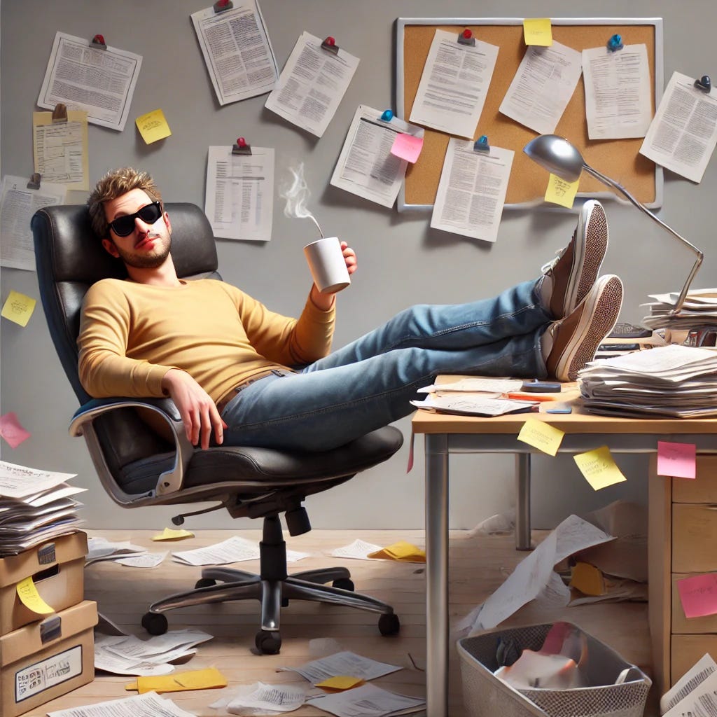 The Art of Selective Laziness. How Doing Less Can Make You Look… | by Oliver Hayse | Dec, 2024 ...