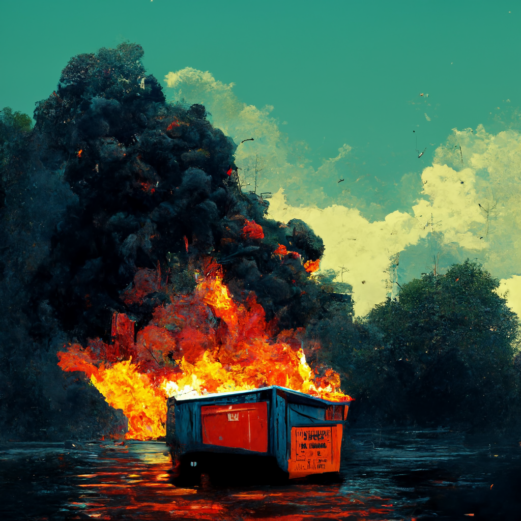 The state of AI art is a floating dumpster fire | by Skyler Lewis | Medium