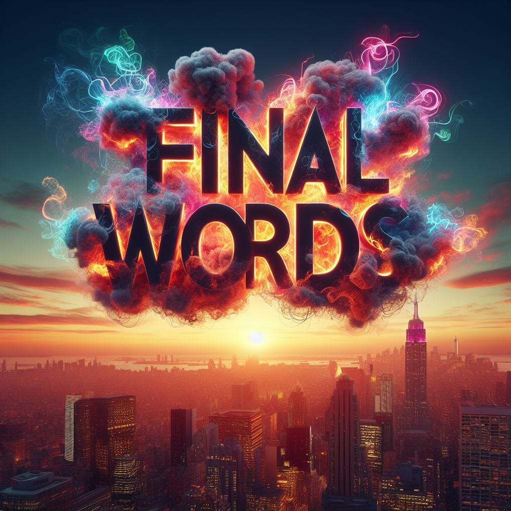 The Final Words Of A Loved One. I know I see “Final Words” of… | by ...