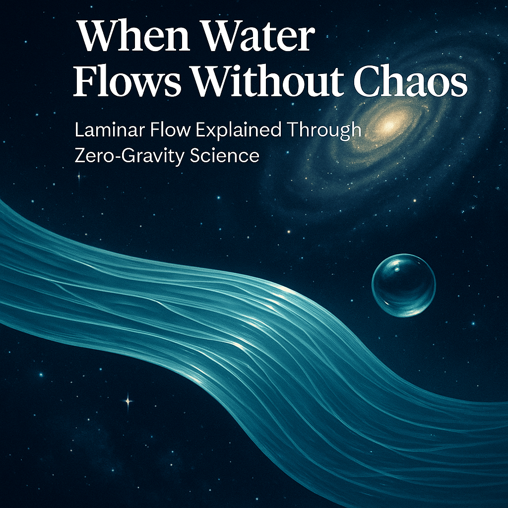 When Water Flows Without Chaos. Laminar Flow Explained Through… | by ...