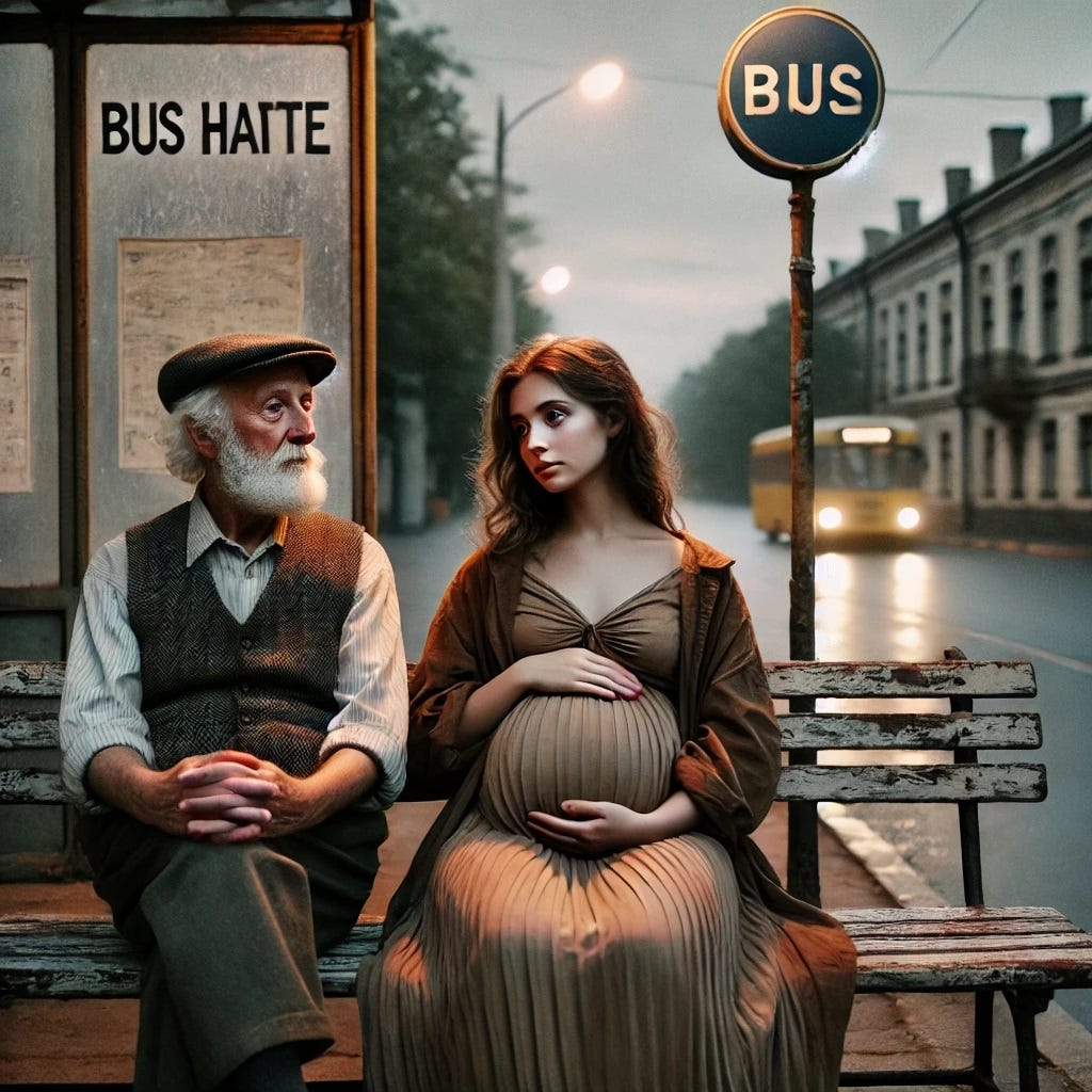 The Waiting Bench. A dimly lit bus halte on a chilly… | by Poor Programmer | Medium