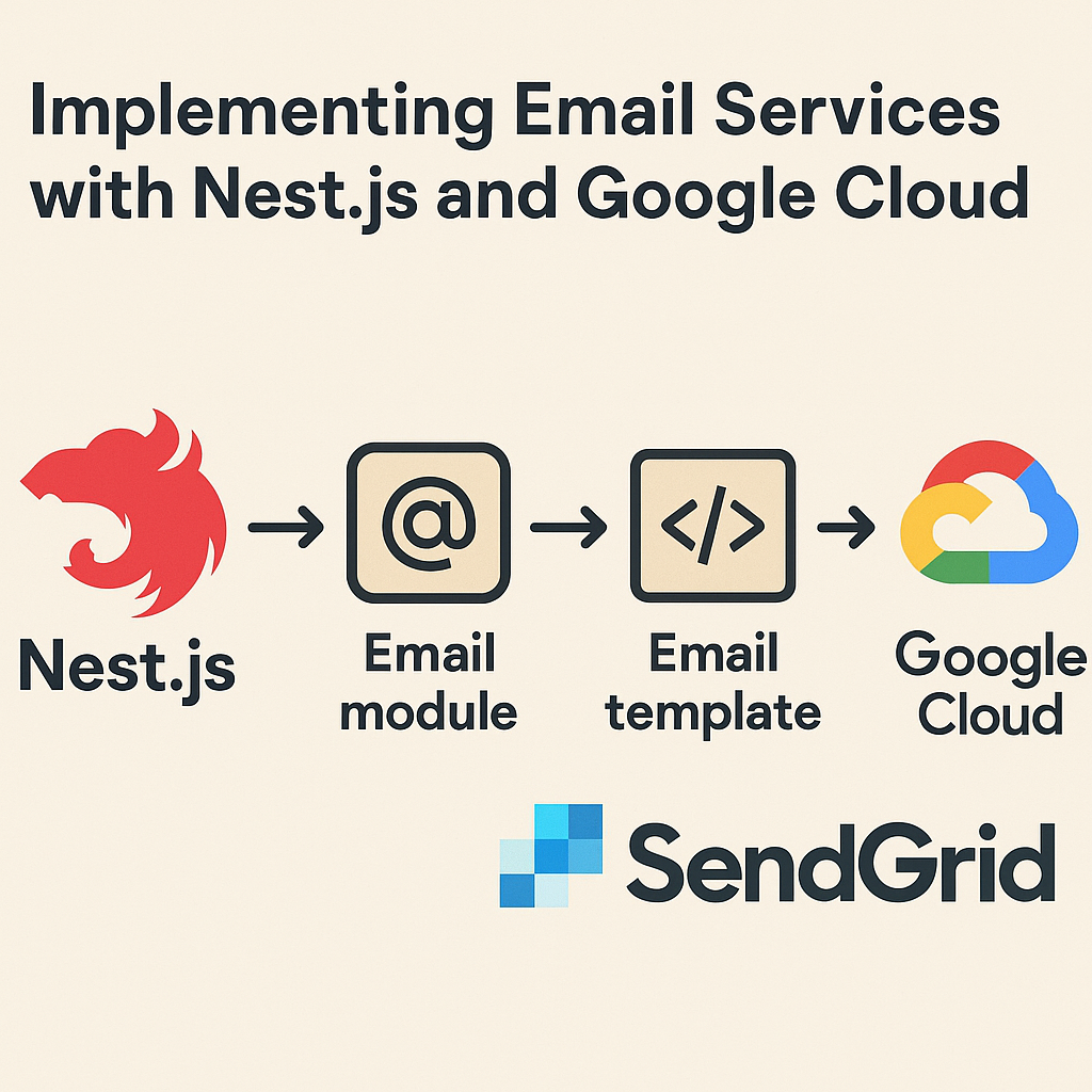 Implementing Email Services with Nest.js and Google Cloud | by Hayata Yamamoto | Medium