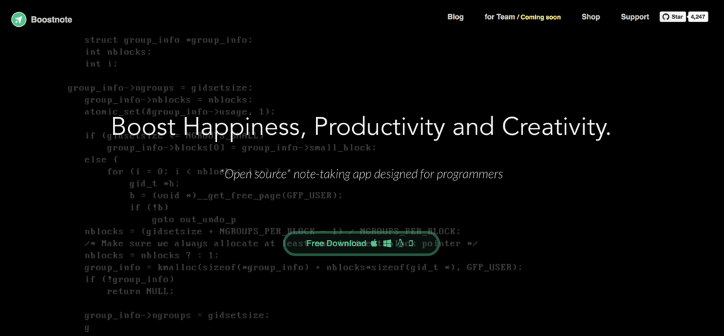 What is Boostnote? - the notepad designed for programmers | by Boost Note | Boost Note | Medium