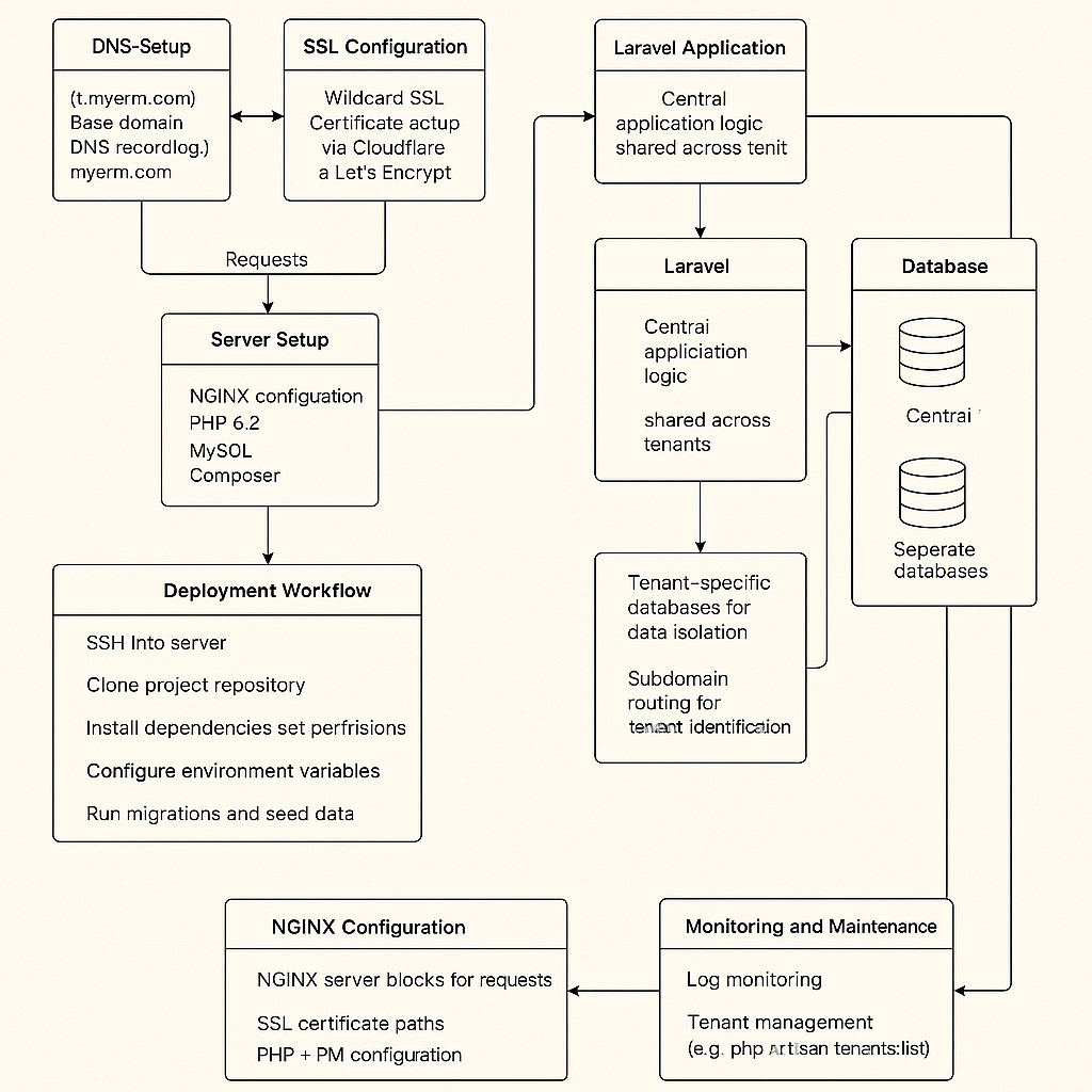 Deploying a Laravel Multi-Tenancy Project (Domain + Database Based) | by Muhammad Muzammil | Medium