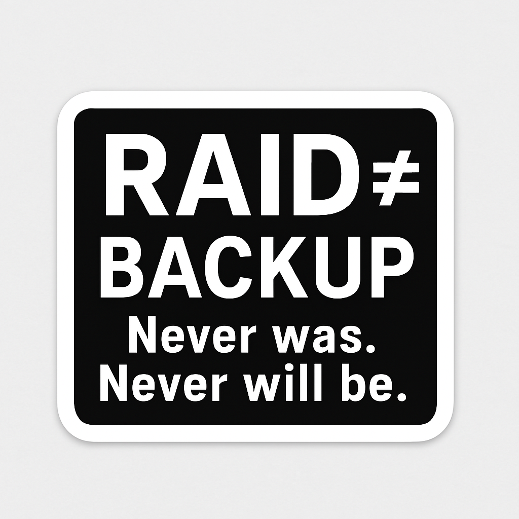 Backup stories — What was needed to get to NEVER again | by Brain ...