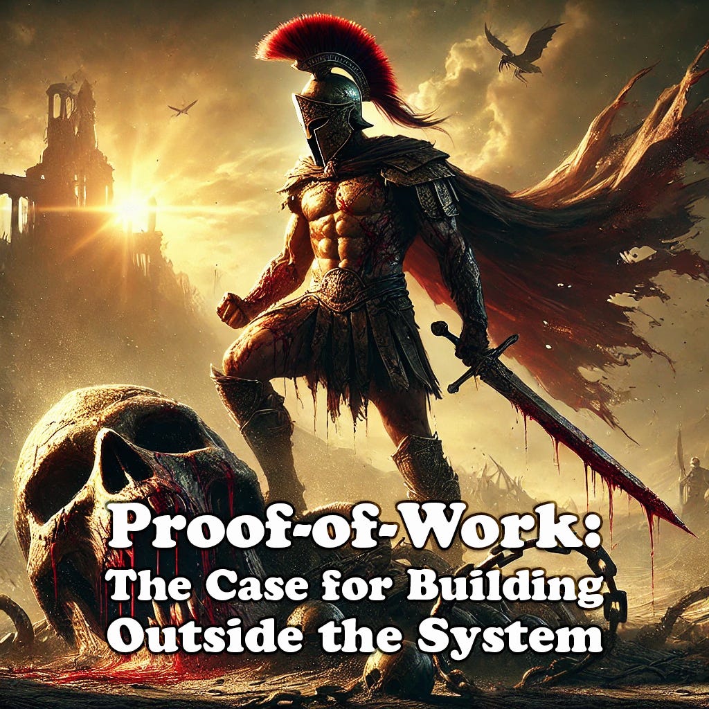 Proof-of-Work: The Case for Building Outside the System | by BobbyGiggz ...