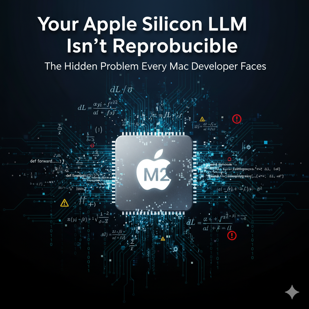 Why Your Apple Silicon LLM Isn’t Reproducible: The MLX Determinism ...
