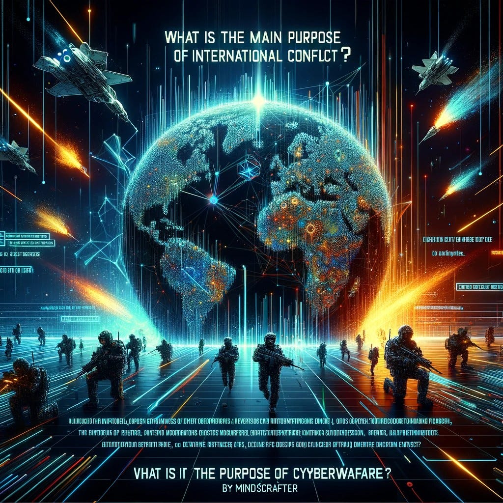 What Is The Main Purpose Of Cyberwarfare By Mindscrafter Powered By What Is The Main Purpose Of Cyberwarfare By Mindscrafter Powered By