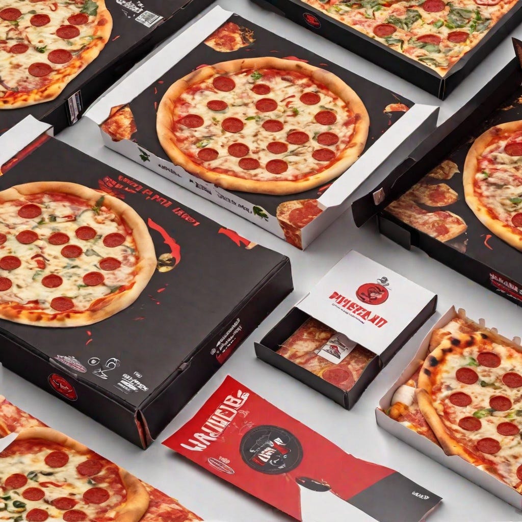 Pizza Shop Boxes In Beautiful Styles - Pizzatle - Medium