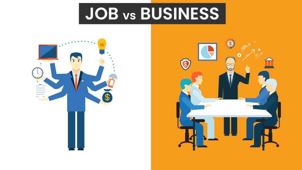 Private Job vs Business: Which is the Better Choice? | by Furqan Asghar ...