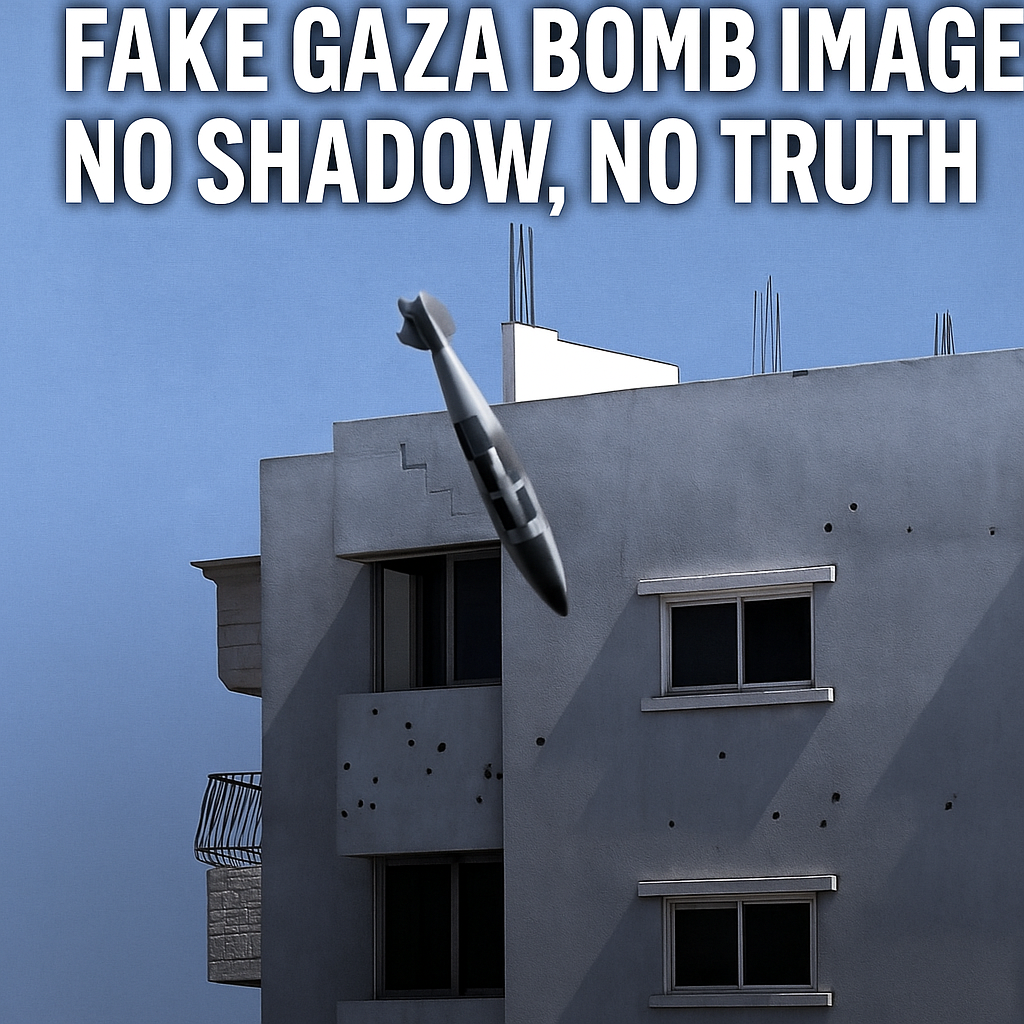 The Bomb That Never Cast a Shadow: How Hamas Supporters Push Fake ...