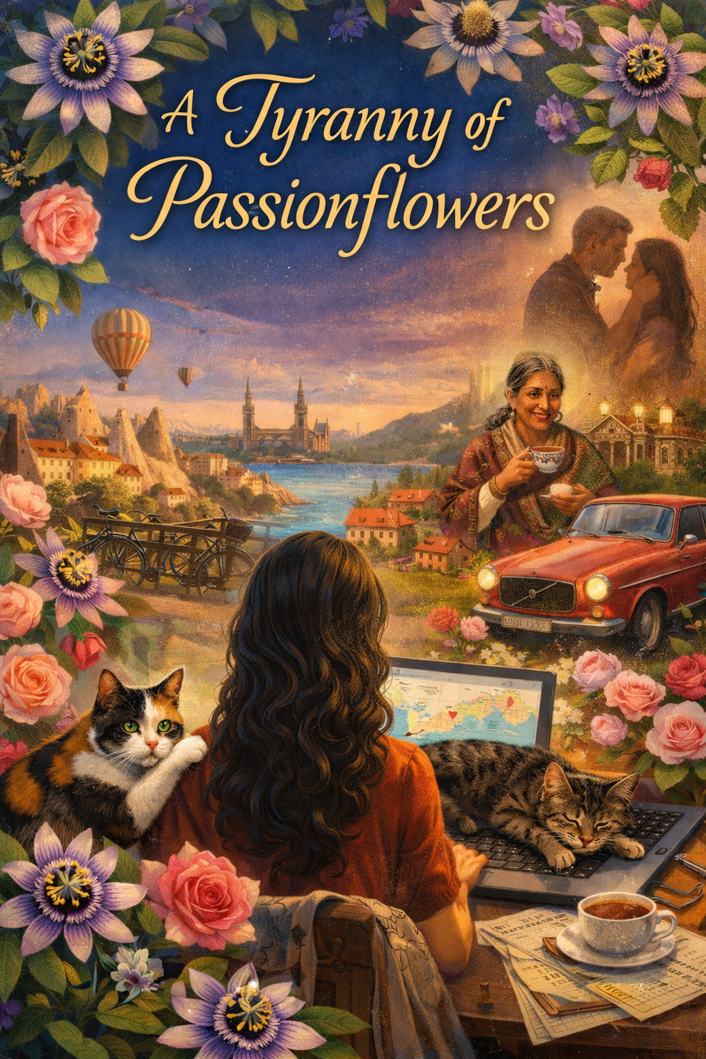 A Tyranny of Passionflowers. A garden seen through heartbreak. Also ...