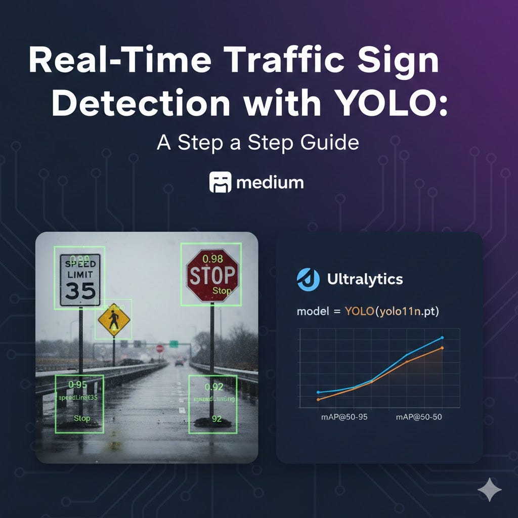 Real-Time Traffic Sign Detection with YOLO | by Karthik Raghavan | Medium