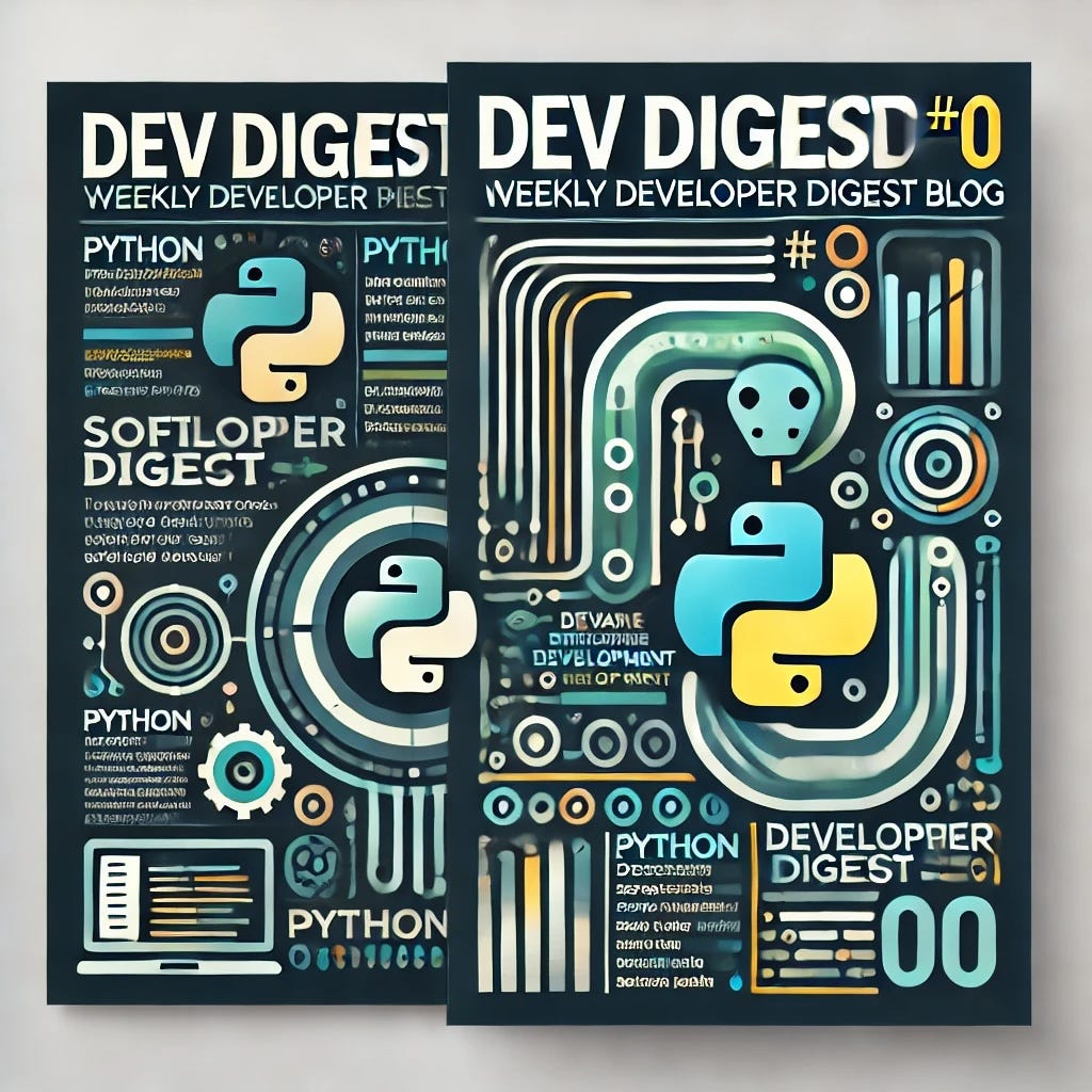 Welcome to My Weekly Blog: Python, Software Development, and Tools — Digest #0 | by Denys Volokh ...