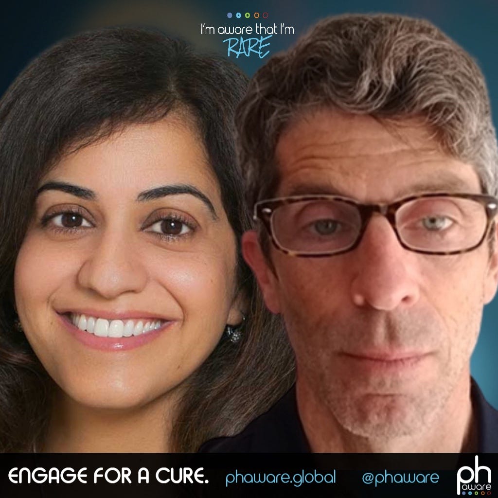 I’m Aware That I’m Rare: Sheila Gujrathi, MD and Larry Zisman, MD (341 ...