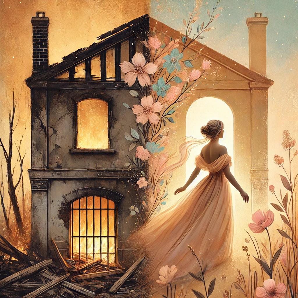 Part 2: The Burn (a blend of memory, bitterness, and the first quite ...