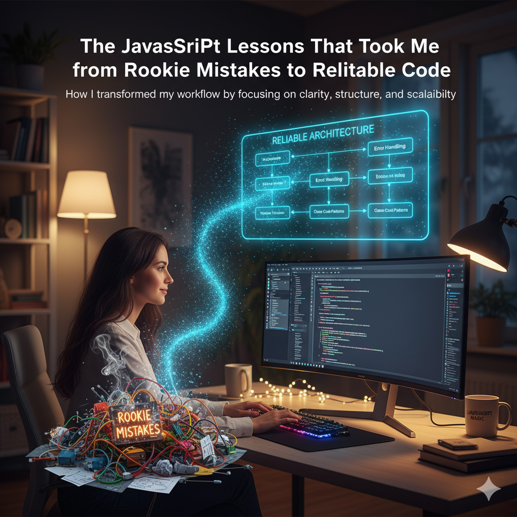 The JavaScript Lessons That Took Me from Rookie Mistakes to Reliable Code | by Kainat Nafees ...