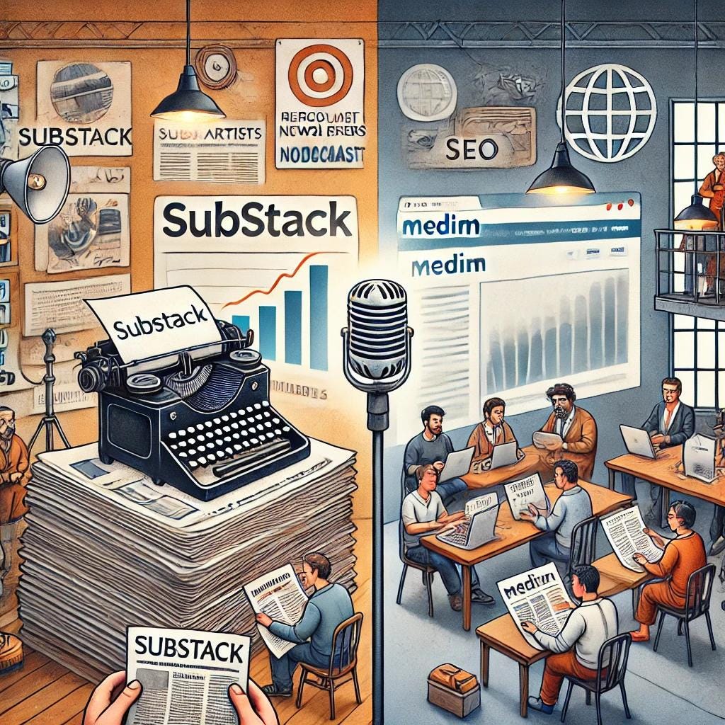 Substack vs Medium: A Comprehensive Comparison of Two Popular ...