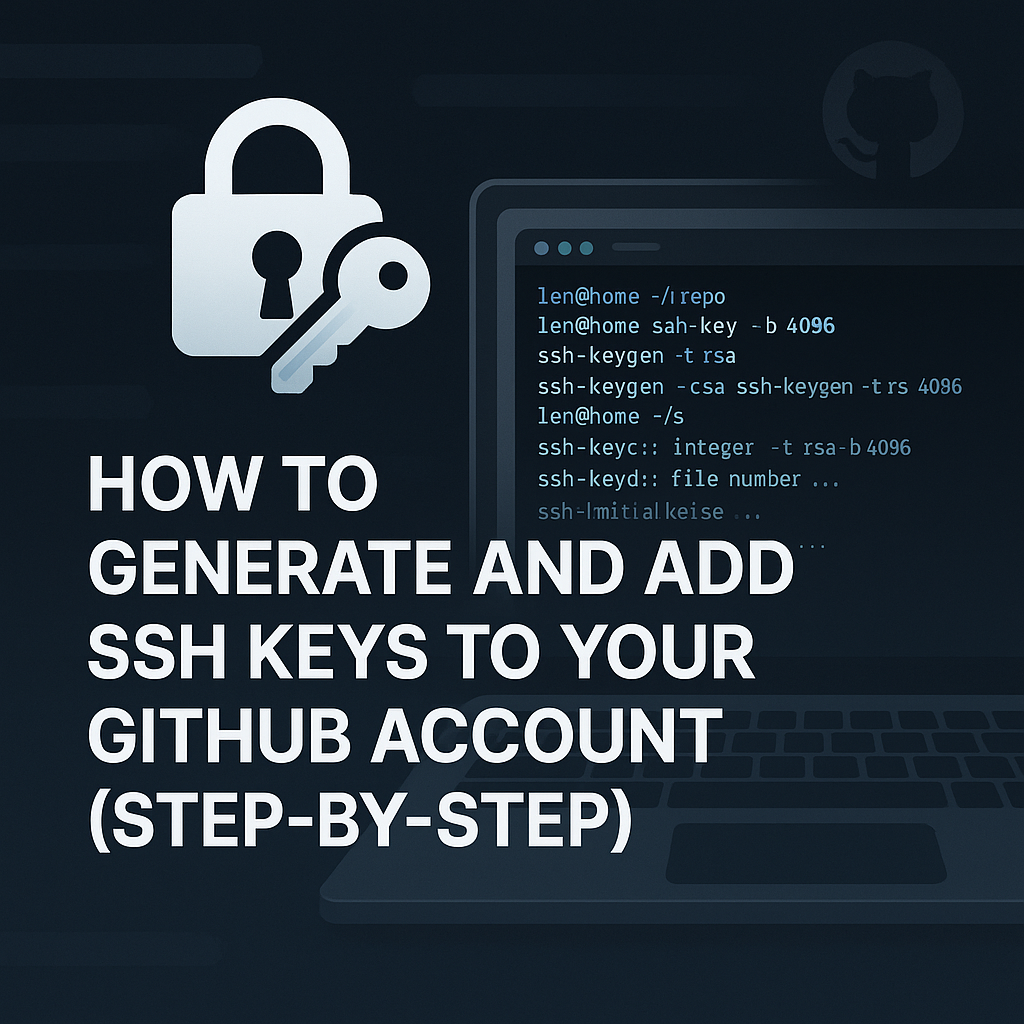 How To Generate And Add Ssh Keys To Your Github Account Step By Step