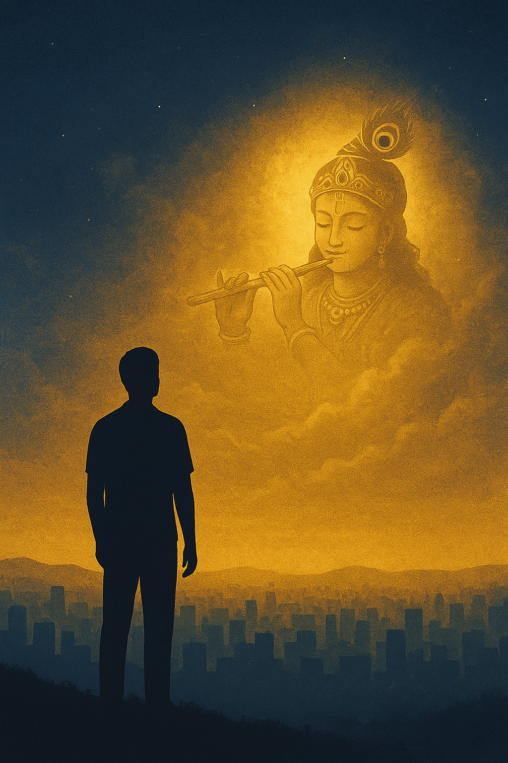 Beyond worldly pleasures, in the shade of Lord Krishna | by The Spirit ...