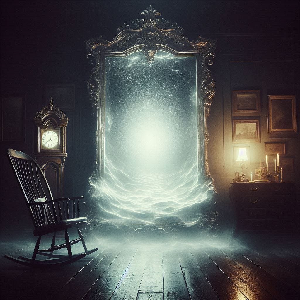 The Midnight Mirror: A Flash Fiction Story - Ridha Rouabhia - Medium