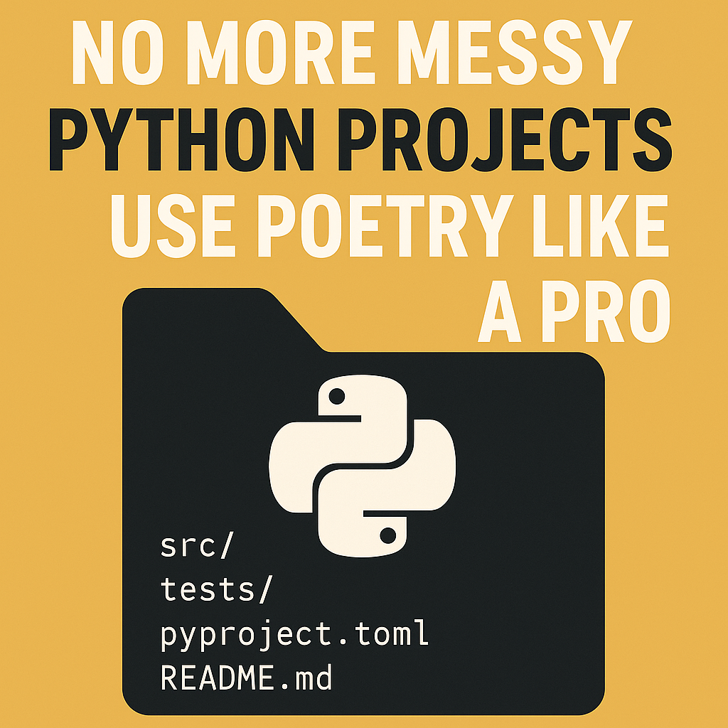 No More Messy Python Projects: Use Poetry Like a Pro | by Lalit Sharma | Medium