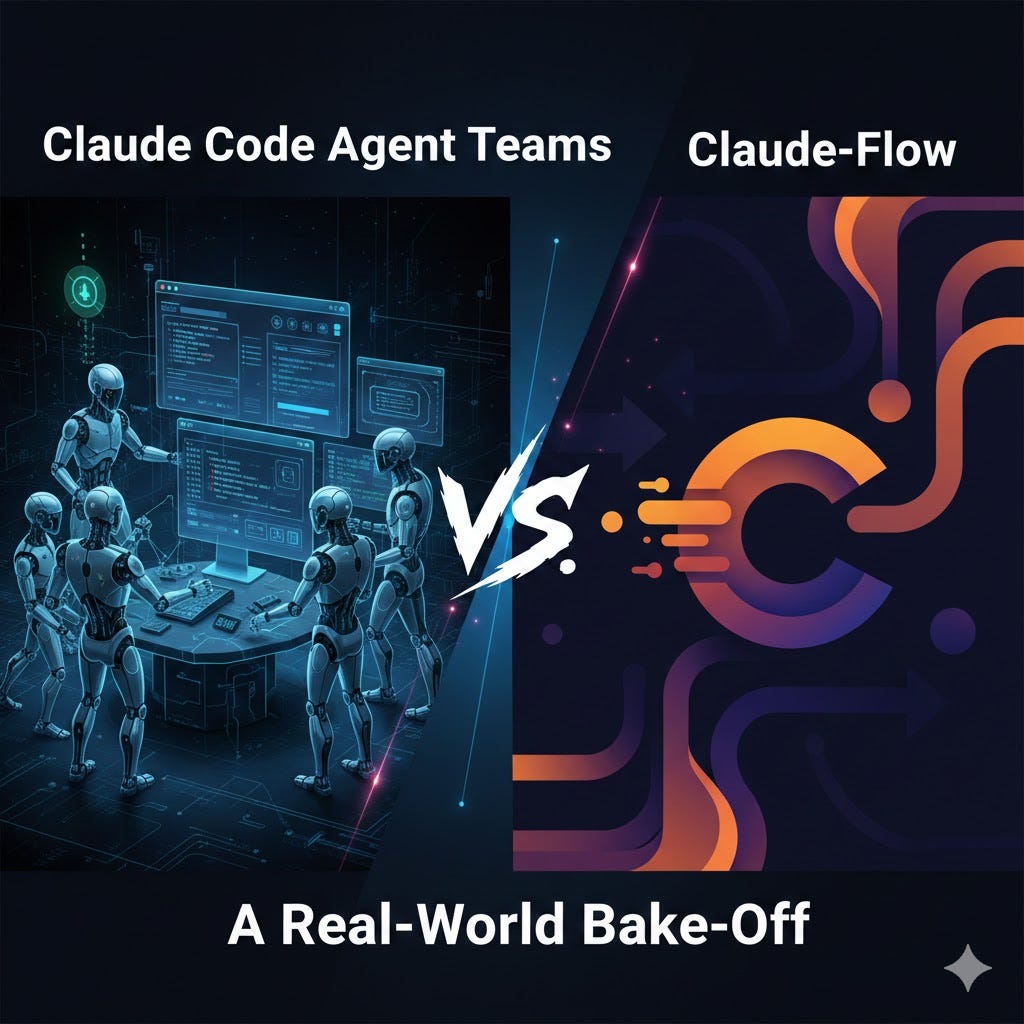 Claude Code Agent Teams vs. Claude-Flow: A Real-World Bake-Off | by ...