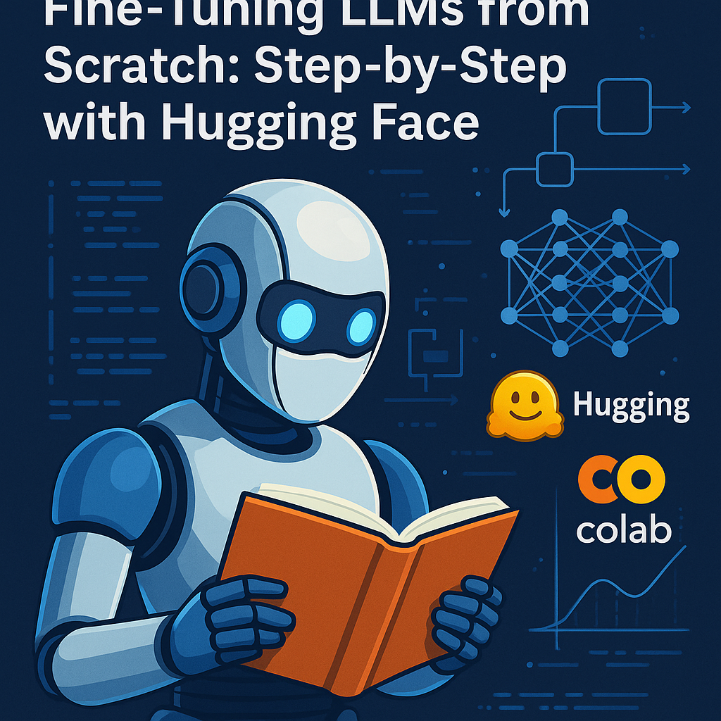 Fine-Tuning LLMs from Scratch: Step-by-Step with Hugging Face (Colab Ready) | by ...