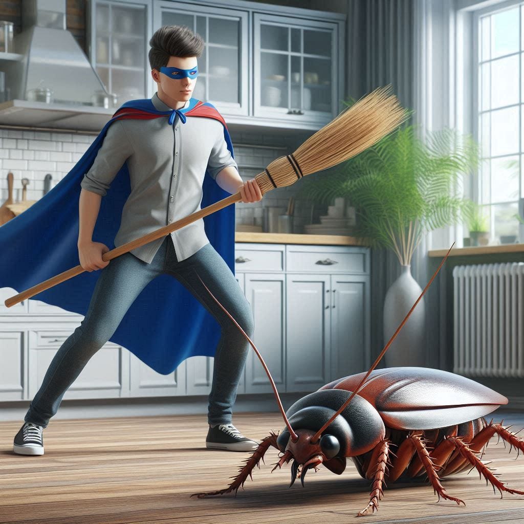 My Battle With a Cockroach - The Daily Cuppa - Medium