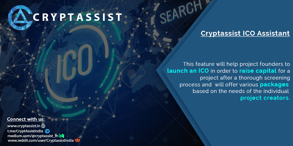 Launch Your ICO — “Cryptassist ICO Assistant” | by Cryptassist India ...