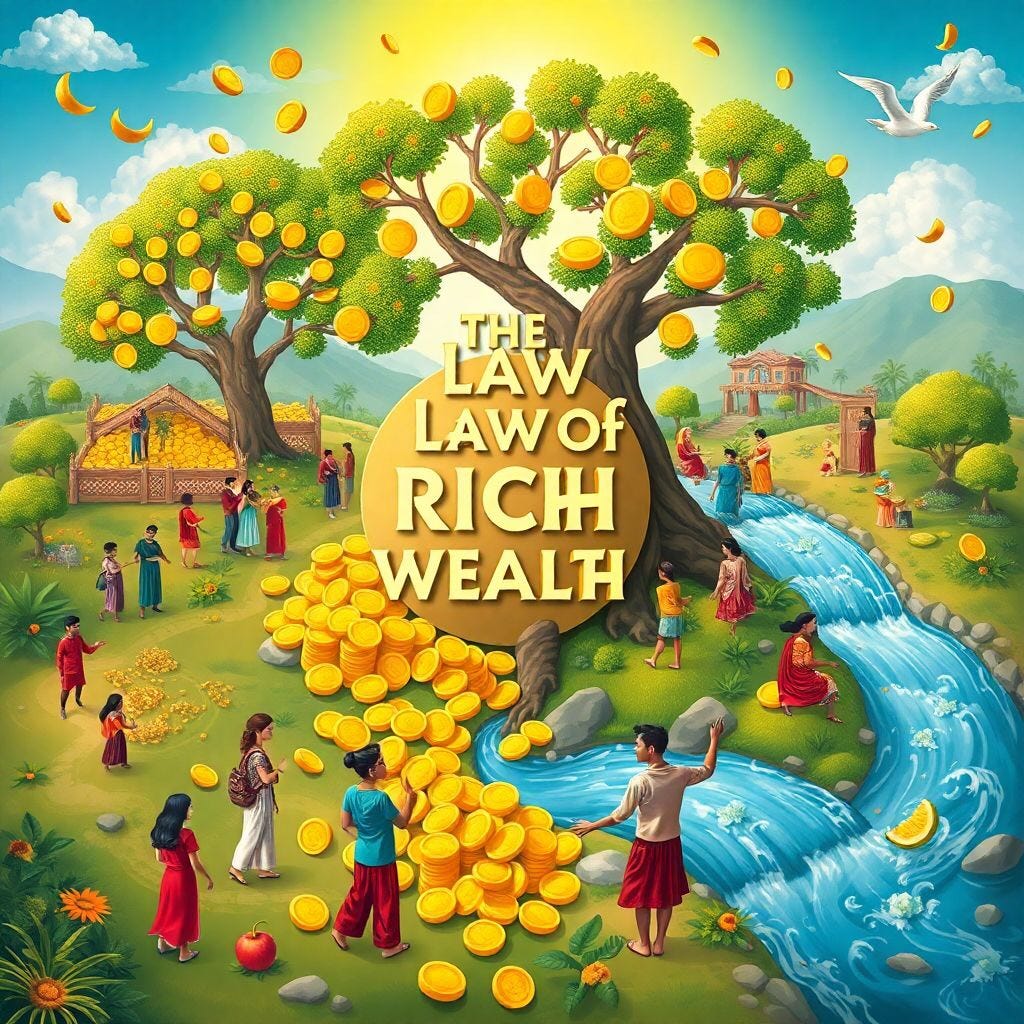 “The Law of Rich and Wealth”. “The Law of Rich and Wealth” explores ...