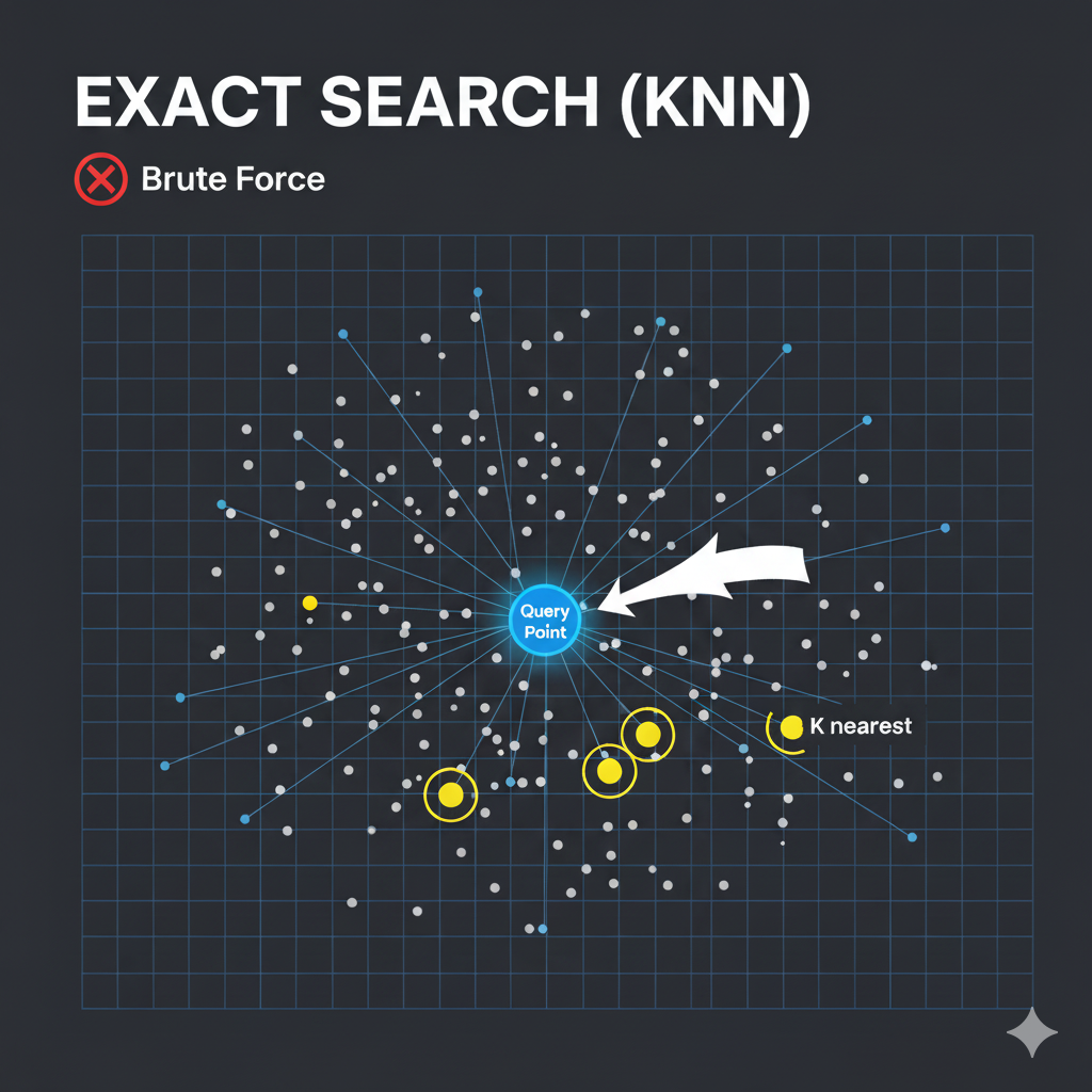 Vector Search Explained: From ENN to HNSW — A Complete Guide to Similarity Search | by Amit | Medium