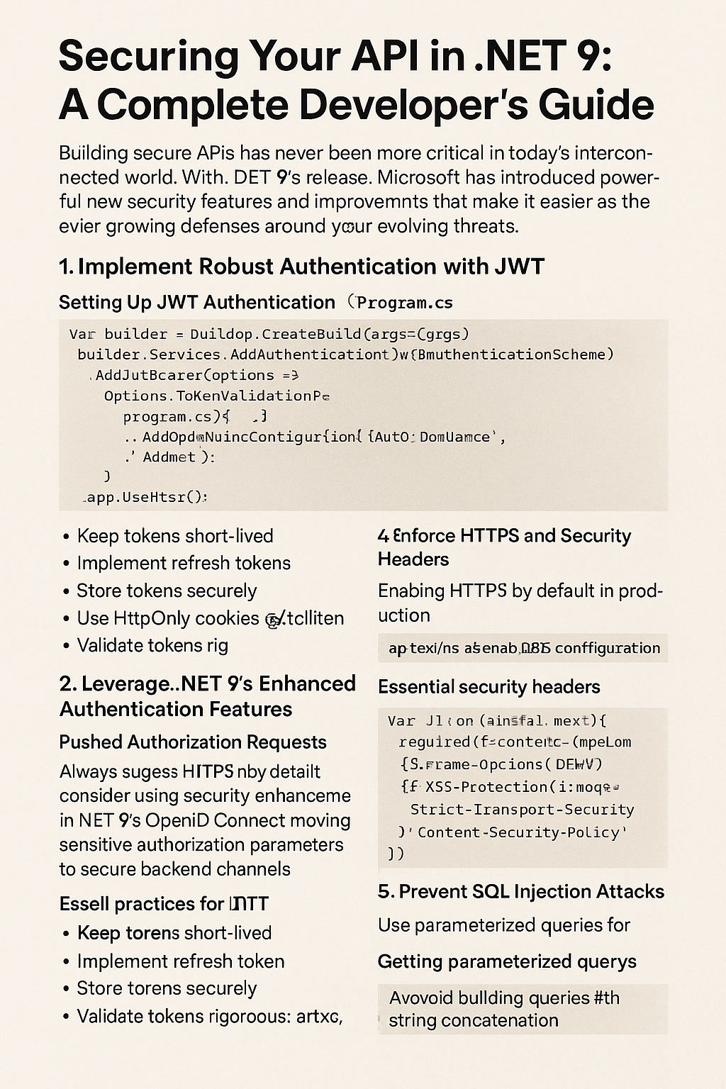 Securing Your API in .NET 9: A Complete Developer’s Guide | by Adam ...