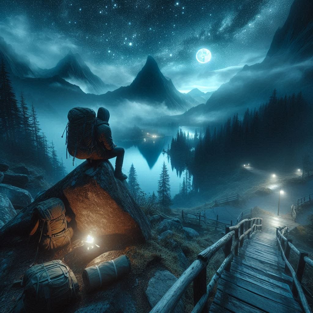 Night Trek to Nowhere: A Deadly Adventure in the Mountains | by Syed ...