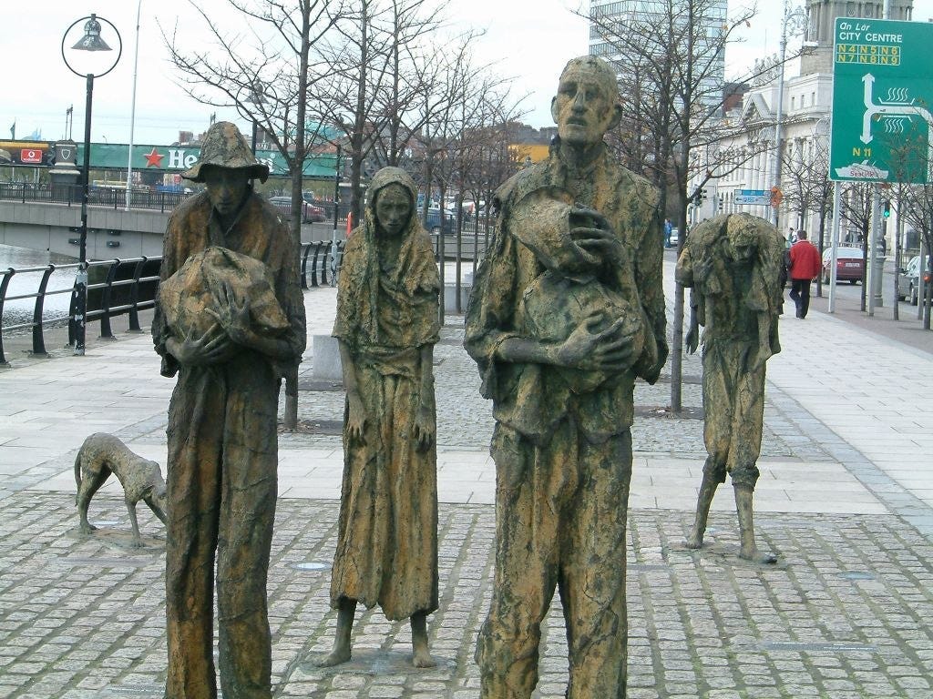Potato Famine Immigration