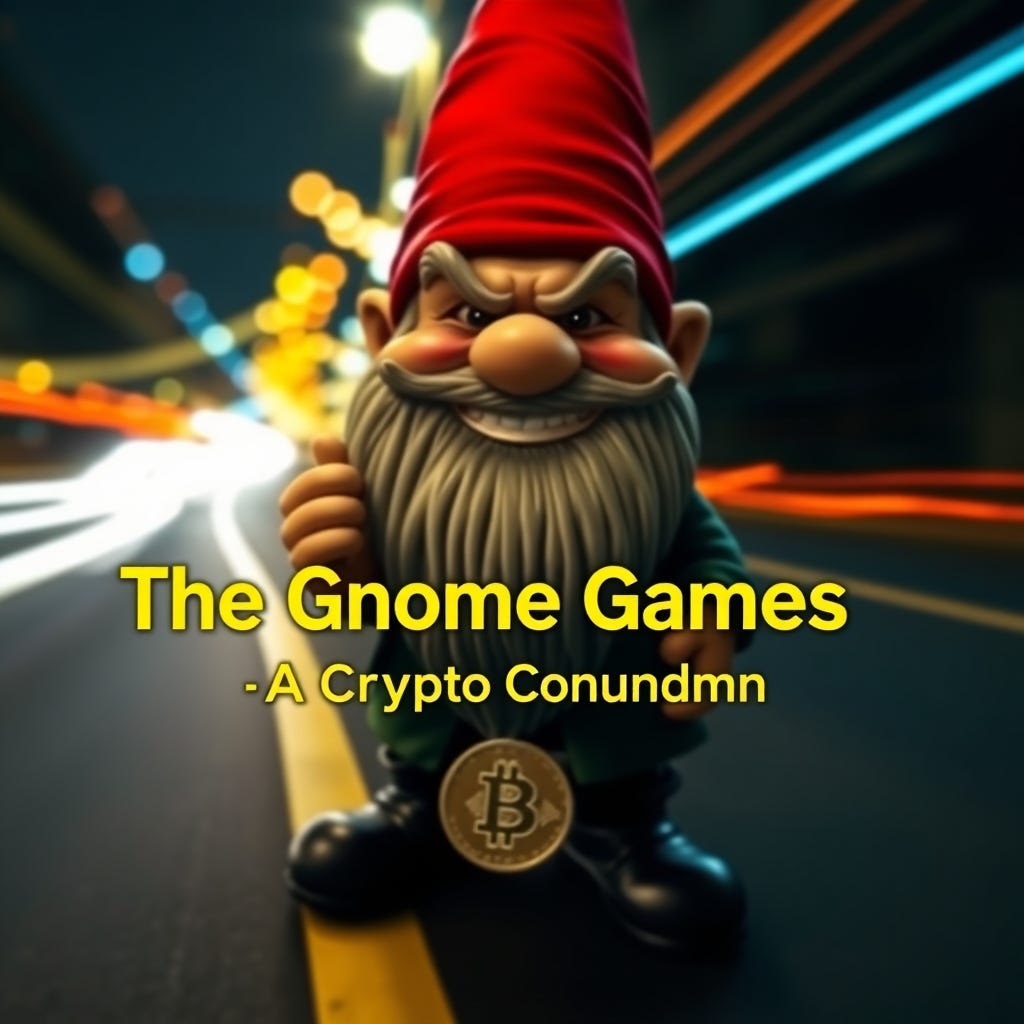 The Gnome Games: A Crypto Conundrum | by Decashot | Jan, 2025 | Medium