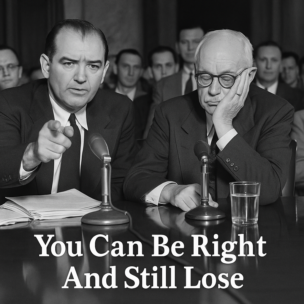 You Can Be Right And Still Lose. When power is all that matters | by ...