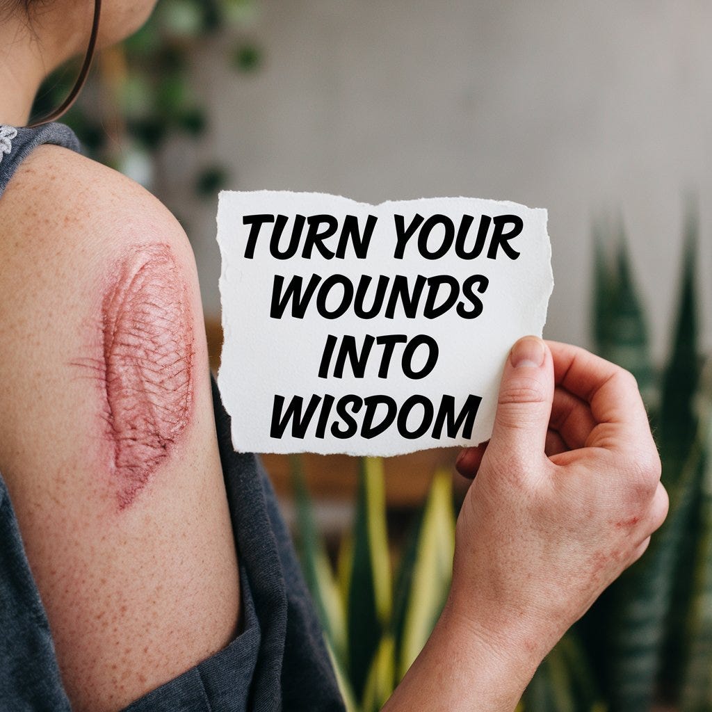 Turn Your Wounds into Wisdom: A Step to Personal Change. | by Tanzeel ...