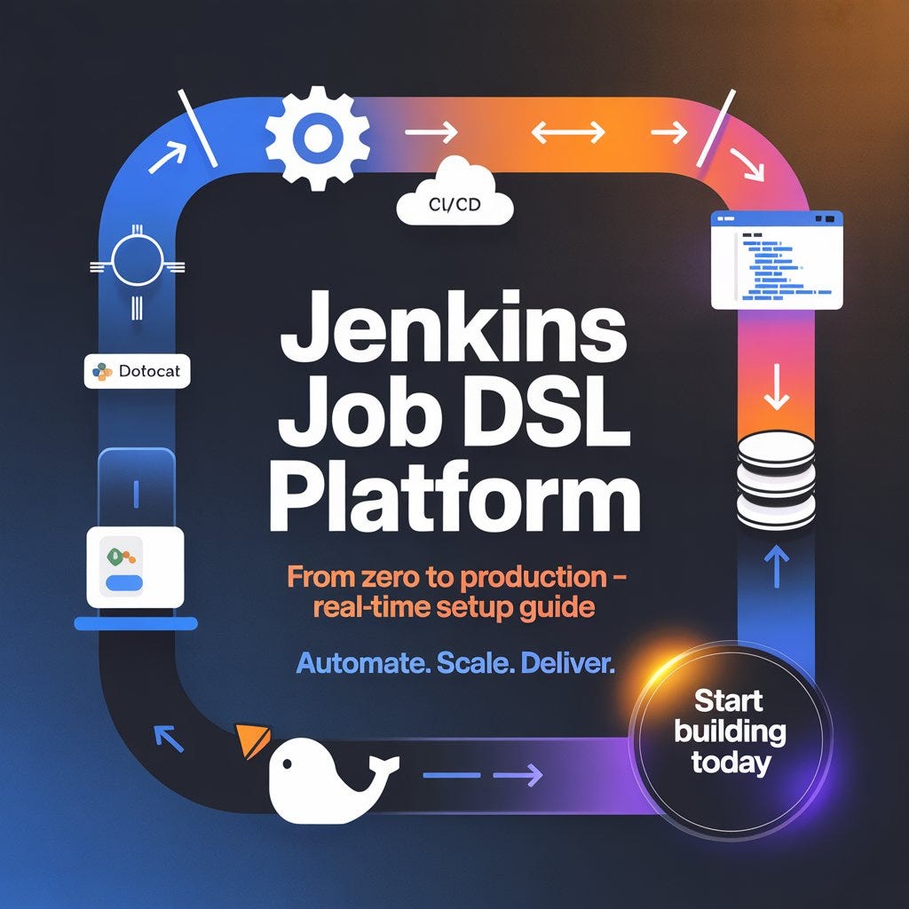 Jenkins Job DSL Complete Mastery: From Zero to Production-Ready CI/CD ...