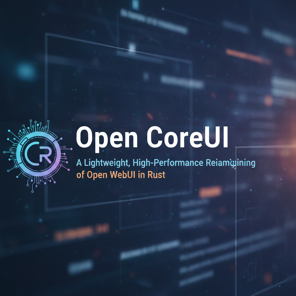 Open CoreUI: A Lightweight, High-Performance Reimagining of Open WebUI in Rust | by Dr. Shouke ...