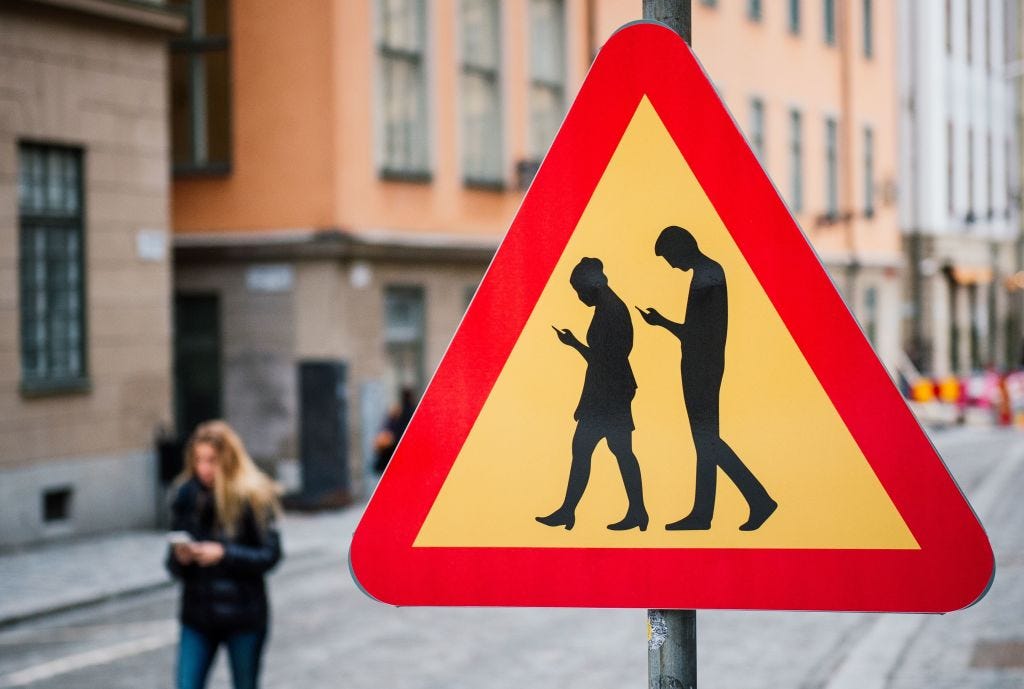 Science confirms it: Pedestrians on their phones walk slower | by Eric ...