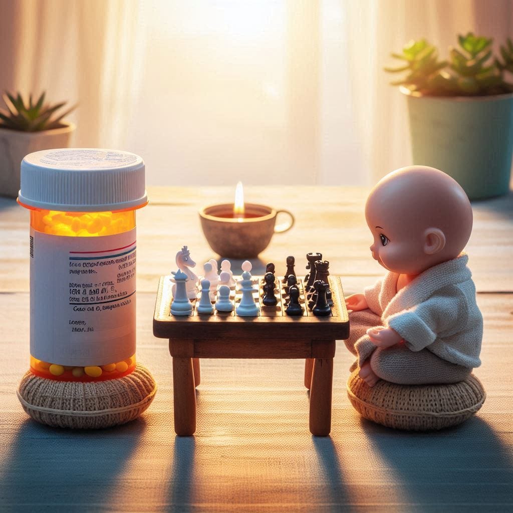 The Battle In Your Mind Between Medication and Meditation | by Patrick ...