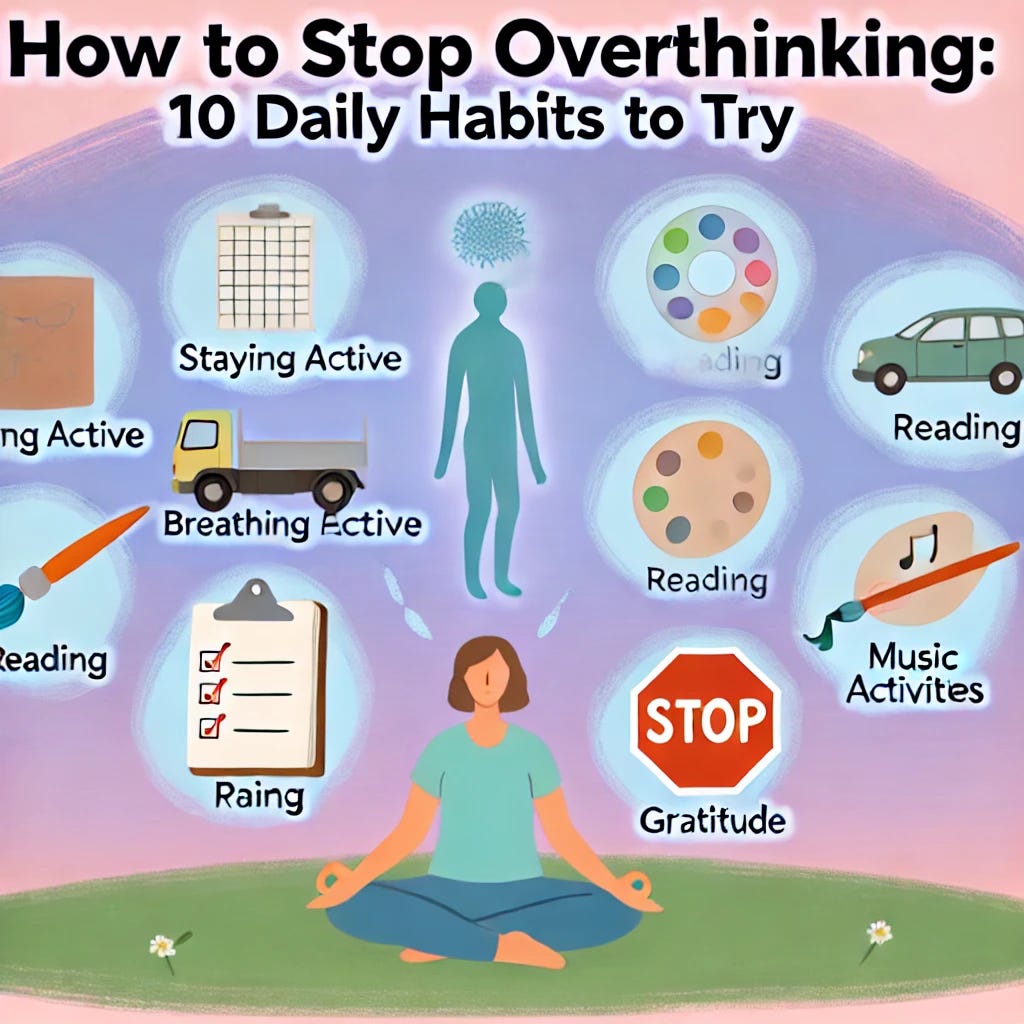 How to Stop Overthinking: 10 Daily Habits to Try | by ComplexityBeauty ...