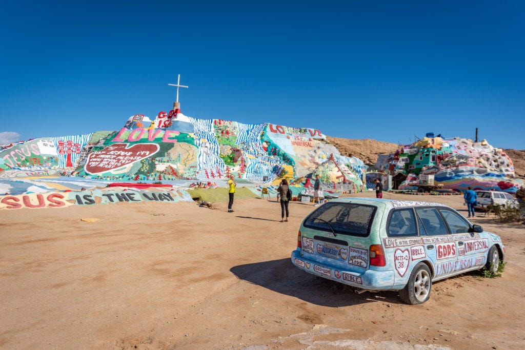 Have anyone heard of “Slab City California” ? Yes or no please read on ...